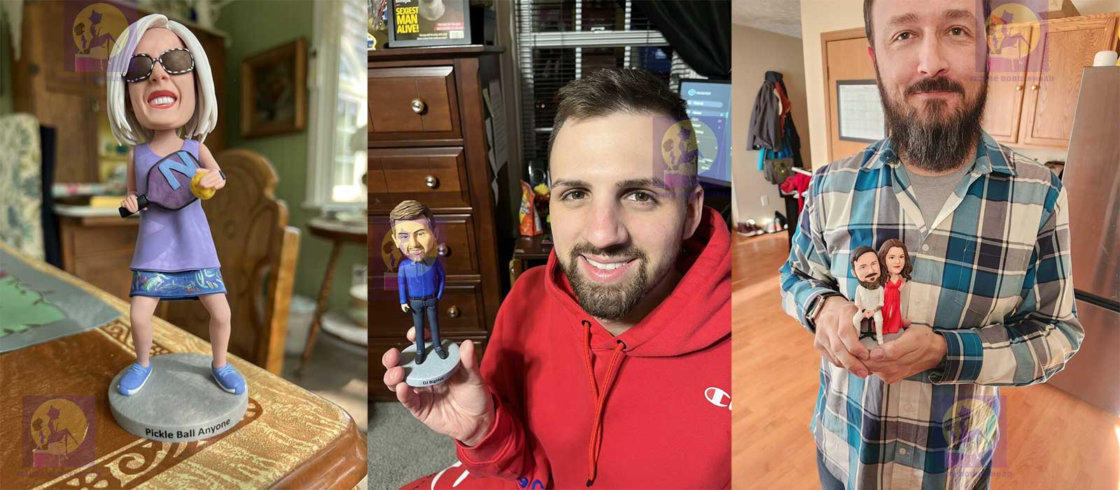 Custom Bobble Head From Photo-Personalized Bobblehead Gifts – Figure ...