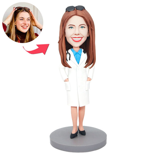 Custom Doctor Bobblehead - Best Doctor's Day Gifts – Figure Bobblehead