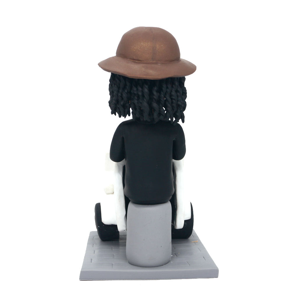 Custom Male Driver Driving Truck Bobblehead – Figure Bobblehead