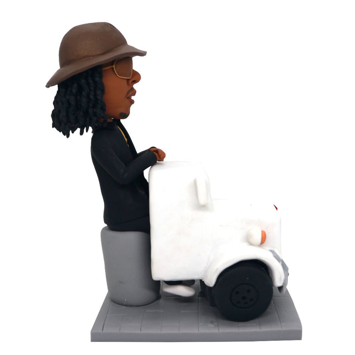 Custom Male Driver Driving Truck Bobblehead – Figure Bobblehead
