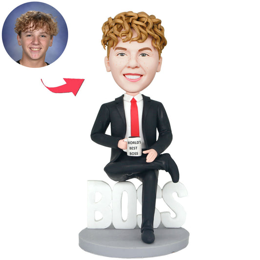 Custom Boss Bobblehead - Unique Boss's Day Gifts – Figure Bobblehead