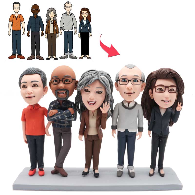 Custom Bobble Head From Photo-Personalized Bobblehead Gifts – Figure ...