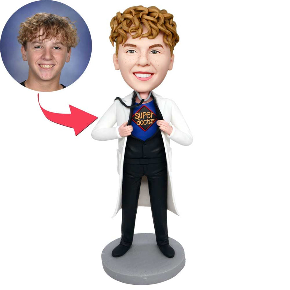 Custom Doctor Bobblehead - Best Doctor's Day Gifts – Figure Bobblehead
