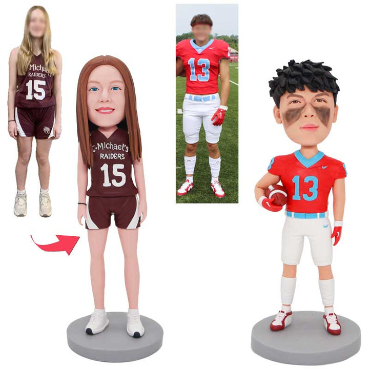 Fully Custom Bobblehead From Photo for 1 Person – Figure Bobblehead