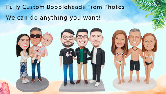 Custom Bobble Head From Photo-Personalized Bobblehead Gifts – Figure ...