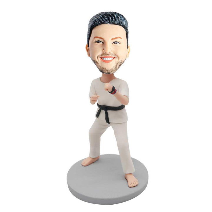 Custom Karate Bobblehead - Figure Bobblehead