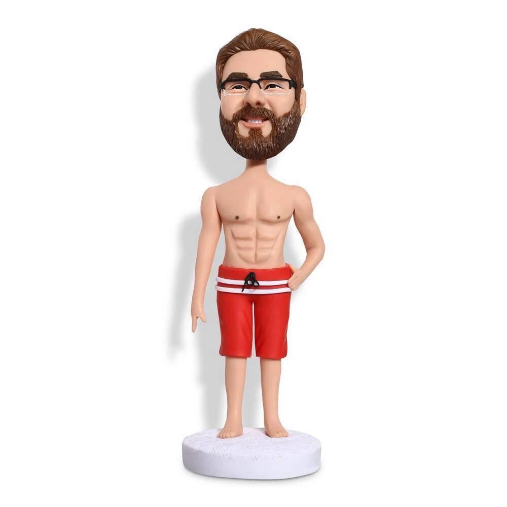 Muscle Fitness Coach Custom Figure Bobblehead